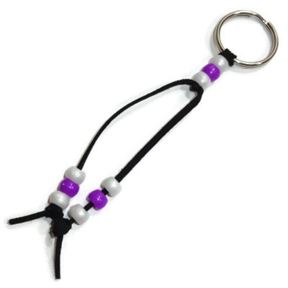 SDV Creations | Accessories | Pony Bead Keychain Handmade 5 | Poshmark